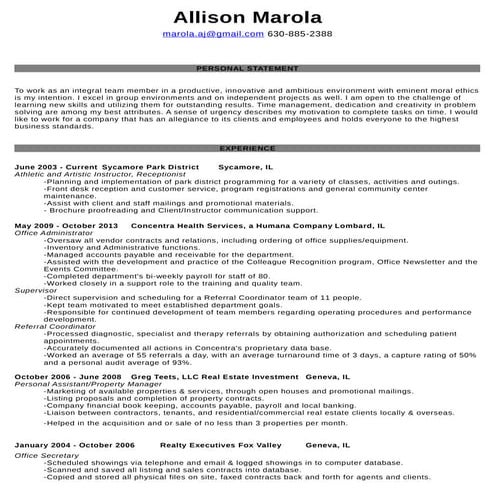 Allison Marola Resume(1) | RTF