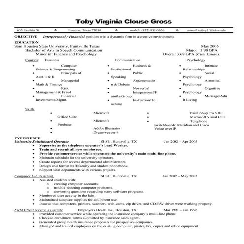 resume rbc 1 | PDF