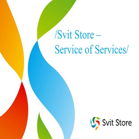 Svit Store. Presentation | PDF