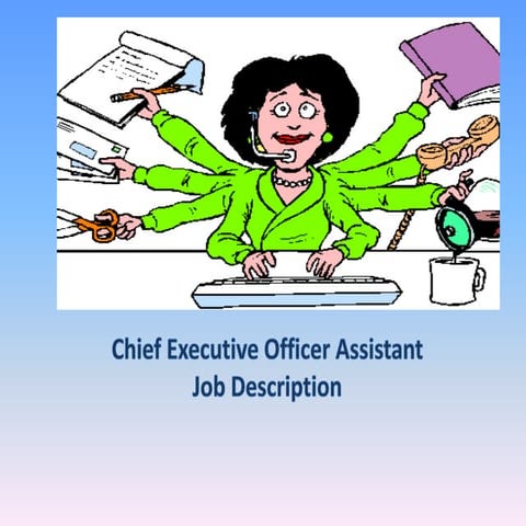 CEO PA Job Description | PPTX | Resume Writing and Advice | Job Search