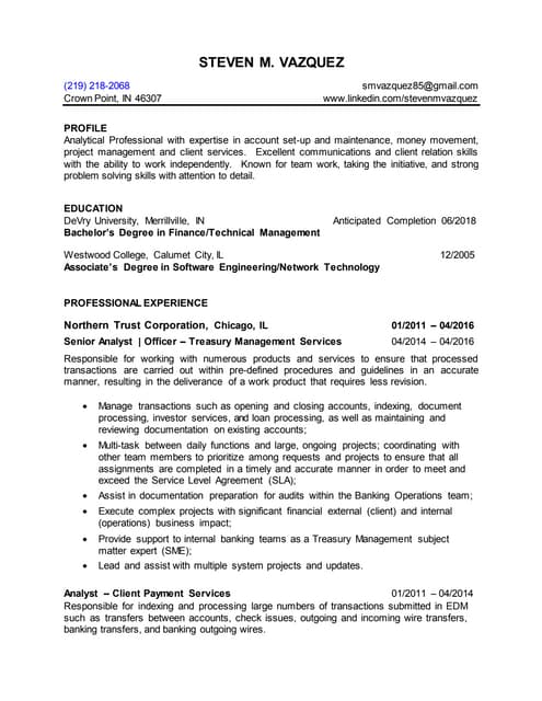 Resume of Denise M Minton | PDF