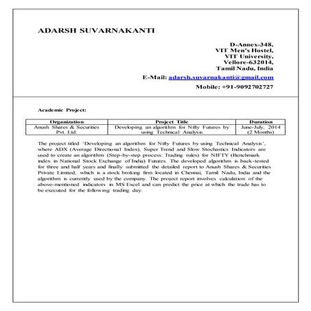 Project Details | DOCX