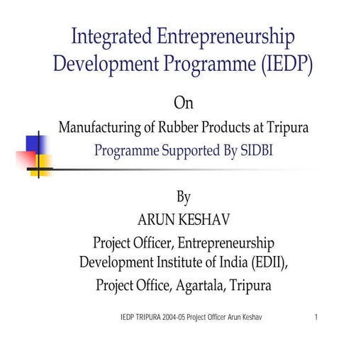 IEDP Presentation 2004-05 | PPT