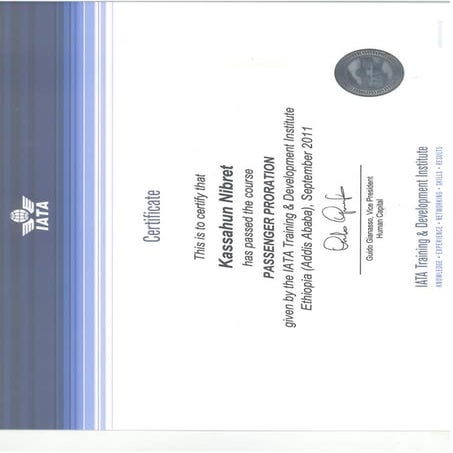 Passenger proration | PDF