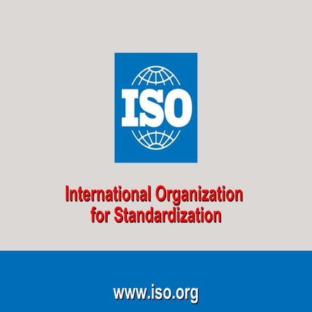 overview of ISO | PPT