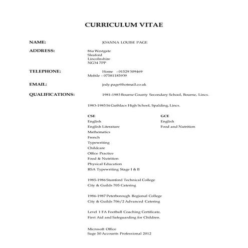 CV-Robert Wenn | DOC