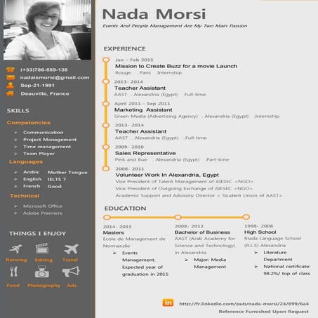 Nada CV | PDF