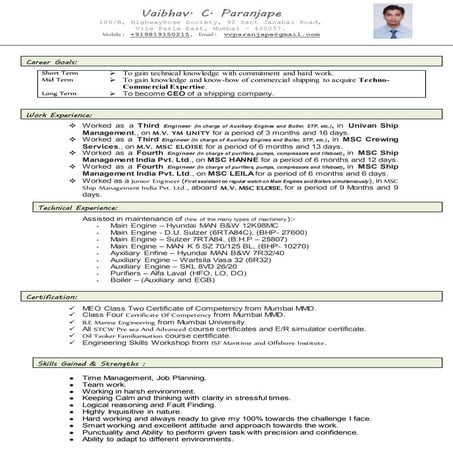 Balkrishna CV | DOCX