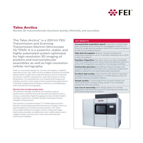 Talos_Arctica_Datasheet | PDF