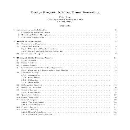 Design Project Report - Tyler Ryan | PDF