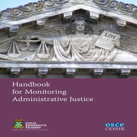 Handbook for Monitoring AJ | PDF | Political Issues & policy | Politics