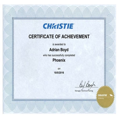 Christie - Phoenix_Onsite_Class | PDF