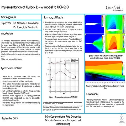 Implementation of Wilcox k − ω model to UCNS3D | PDF