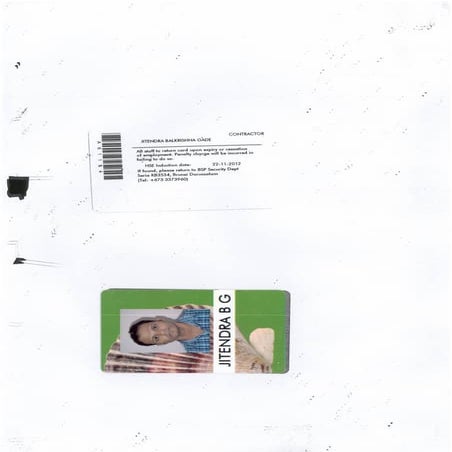 Brunei Shell ID | PDF