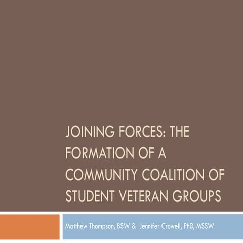 APM Presentation | PPT