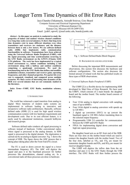 GNU Radio based Real Time Data Transmission and Reception | PDF | Digital Audio | Computer ...