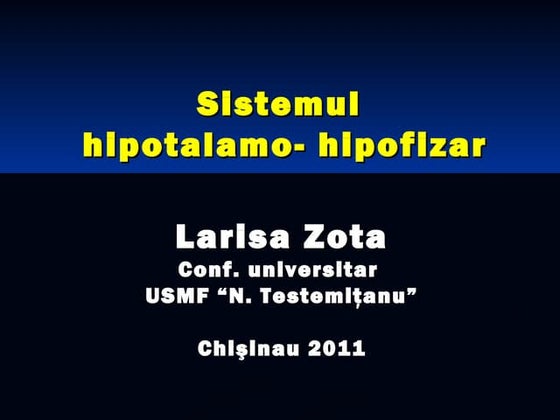 Hipotalamus hipofiza | DOCX