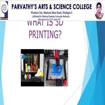 (87)what is 3 d printing ppt ah authors | PPTX