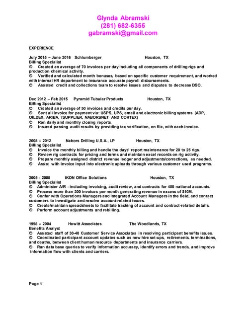 Sandy's Resume-2 | PDF