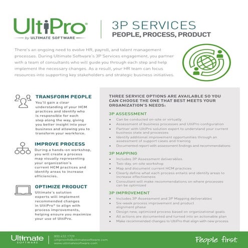 3P Services Profile | PDF