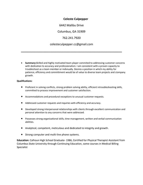 Corey Resume | DOCX