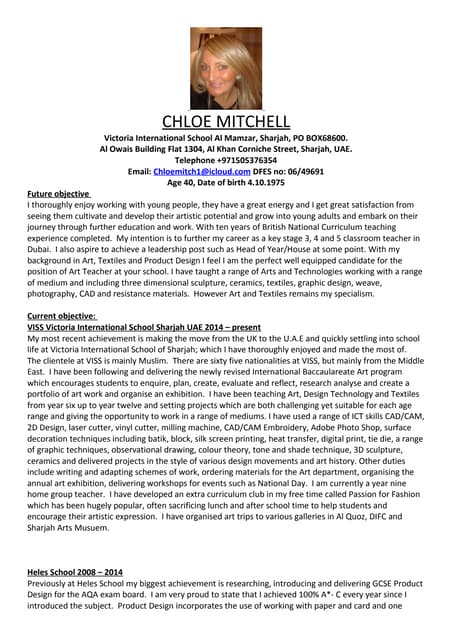 Meesha's CV (final version) [Autosaved] | PDF | Hobbies & Interests