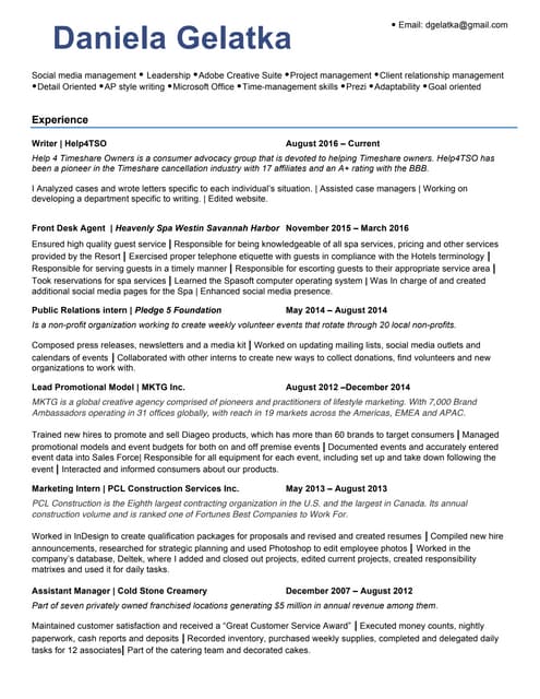 Mike Kane Resume 2016 | DOCX