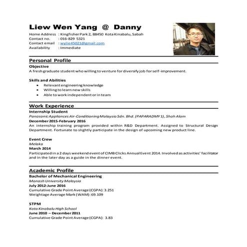 CV Danny | DOCX
