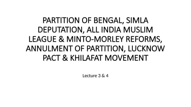 5. Simla deputation, 1906.pptx which is a very important conference in ...
