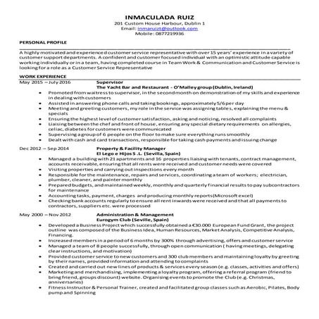 luis felix CV 2016 | DOCX