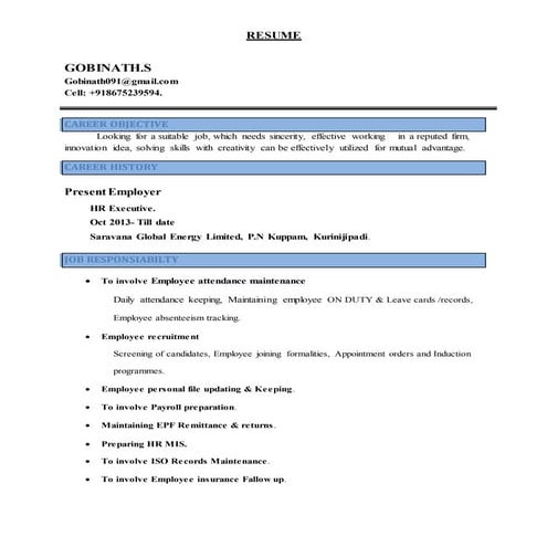 Sunita Resume 001 | DOC