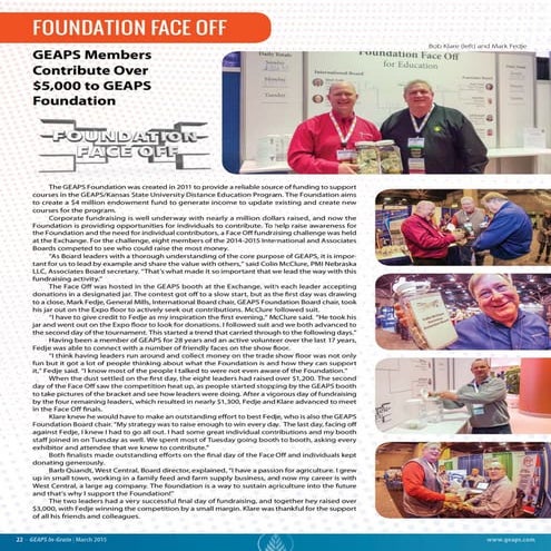 Foundation Fundraiser Story | PDF