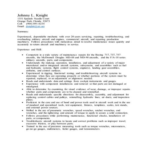 mark amt resume | PDF