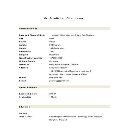 Kuiper Resume 2015 | DOC