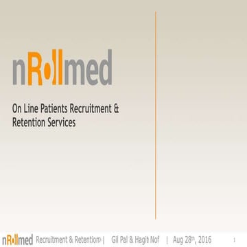 recruitment & retention introduction V2 | PPTX | Healthcare Industry ...