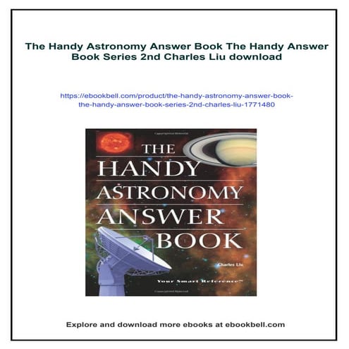 The Handy Astronomy Answer Book The Handy Answer Book Series 2nd ...