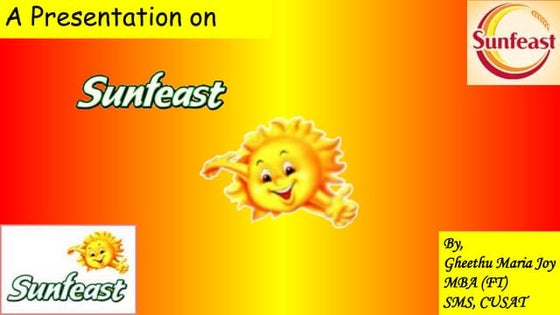 Sunfeast case study | DOCX | Desserts and Baking | Food & Drink