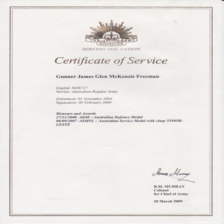 certificate of service | PDF