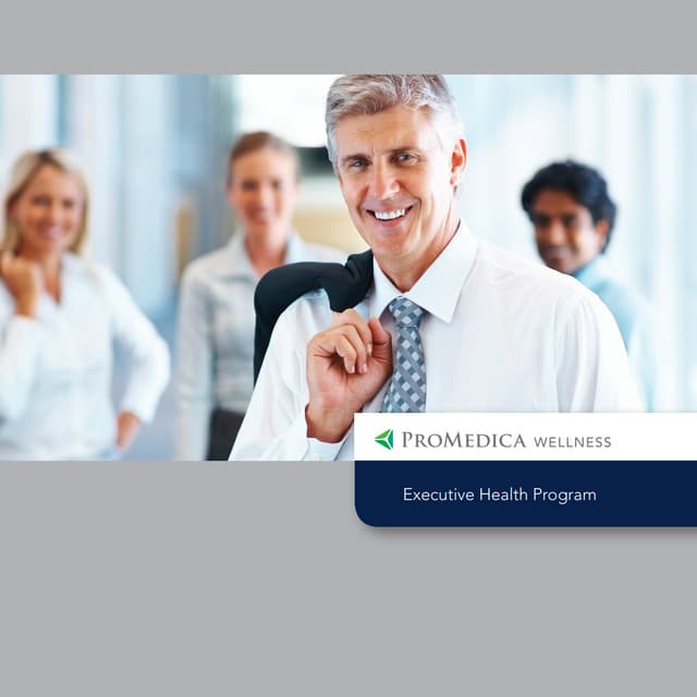 ProMedica Executive Health Program Brochure | PDF