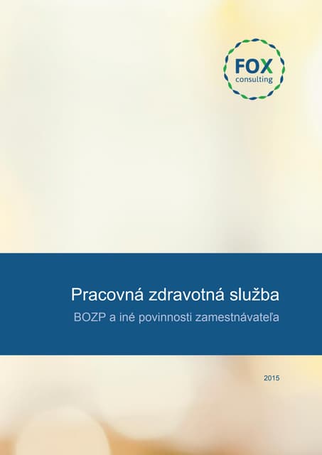 Prezentace Grimo BOZP s.r.o. EN | PDF