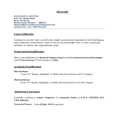 Cv assem attia | PDF