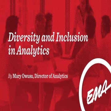 Diversity and Inclusion in Analytics | PPT