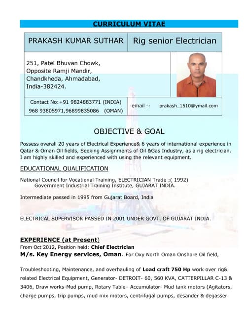 CV-Shakeel Ahmad-Auto-Electrician.doc--11-10-16 | DOC