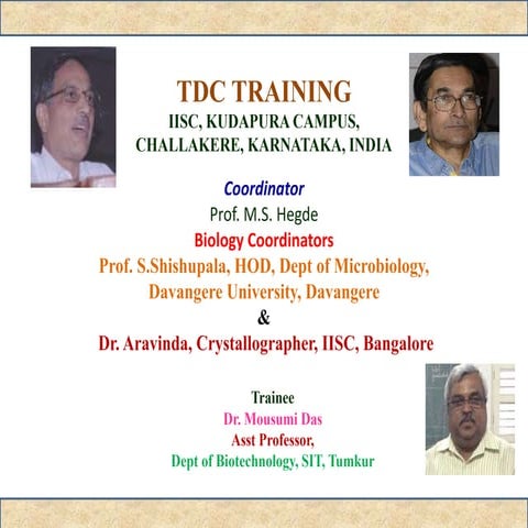 TDC TRAINING | PPT