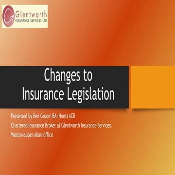 Insurance Act 2015 presentation | PPT