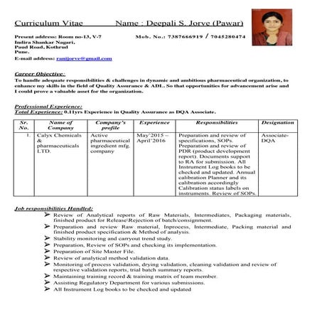 Deepali CV.pdf. | PDF