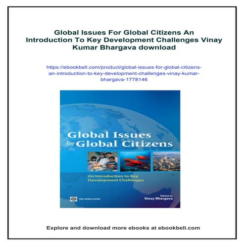 Global Issues For Global Citizens An Introduction To Key Development ...