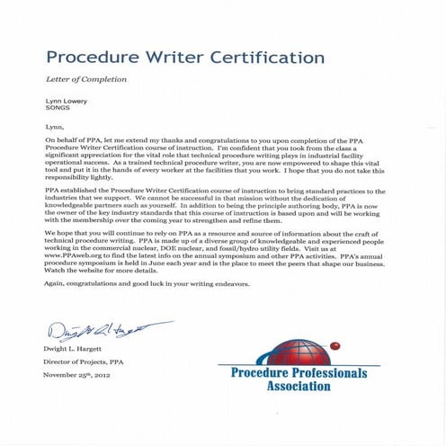 PPA Certification | PDF