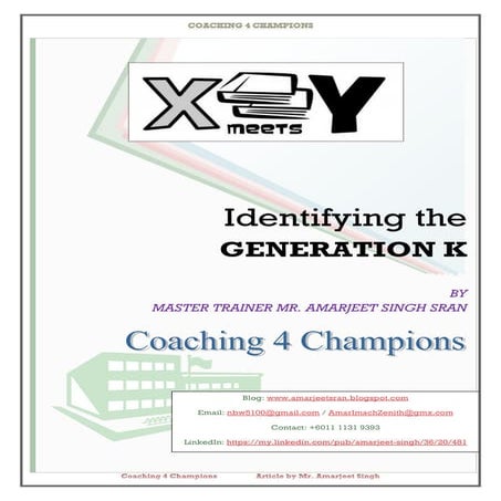 Generation K | PDF