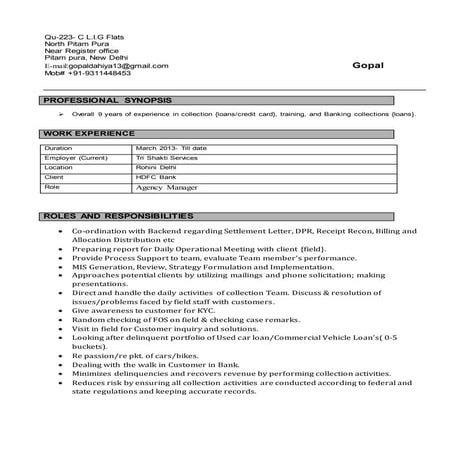 Resume Sujith Subramanian | DOC
